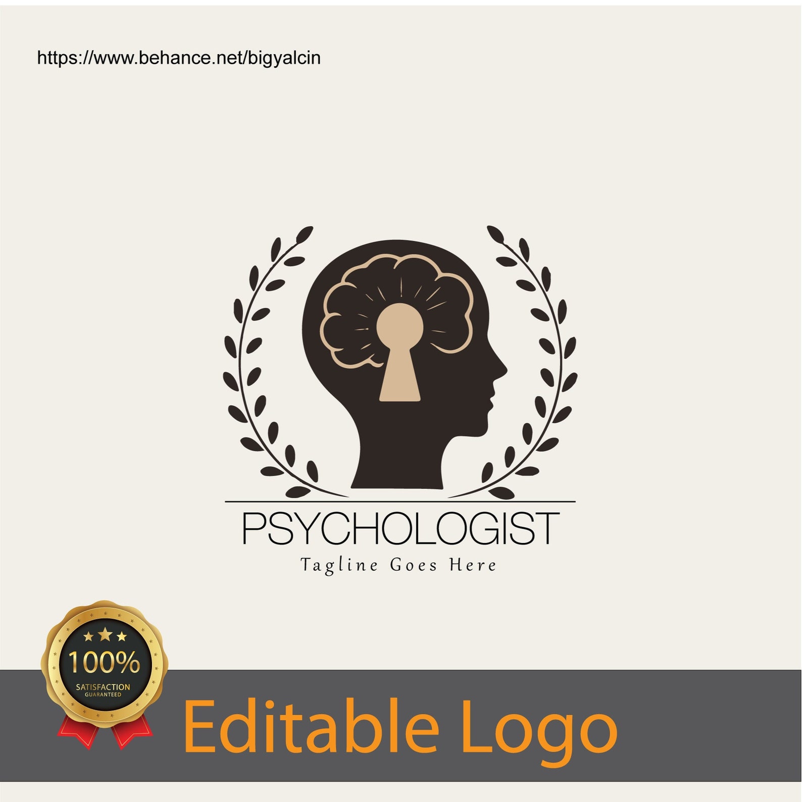 Unique Psychiatrist Logo Design Gift Idea for Therapists / Stylish ...