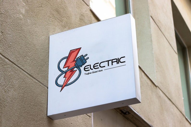 Electrical Business Logo Kit - Unique Design for Handyworkers / Modern ...