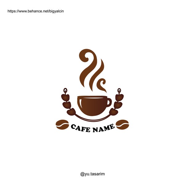 Coffee Shop Logo - Etsy