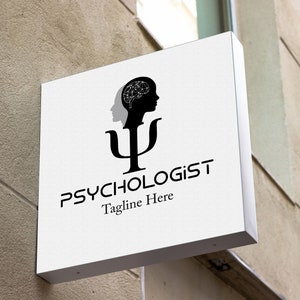 Psychologist Logo Design / Mental Health Logo / Editable Life Coach ...