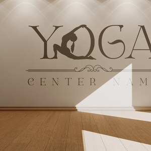Custom Yoga Logo Design - Personalized Branding for Your Studio ...
