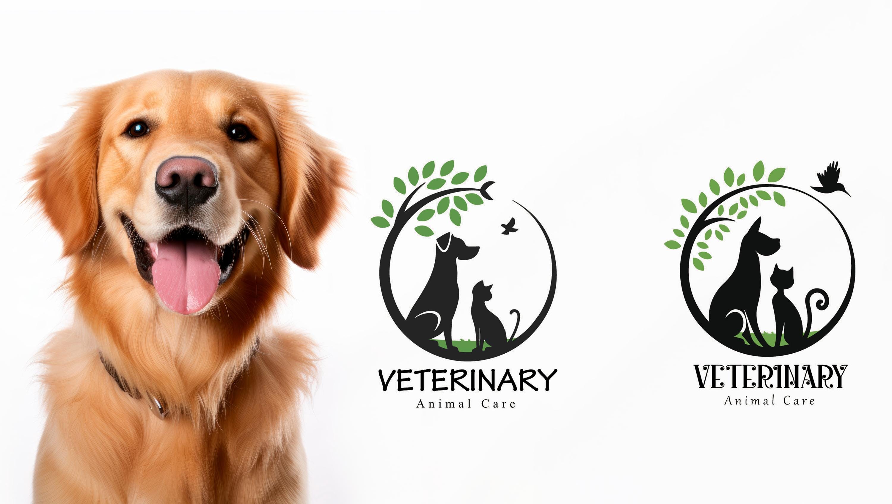 Professional Veterinary Logo Design Package - Animal Care Brand ...
