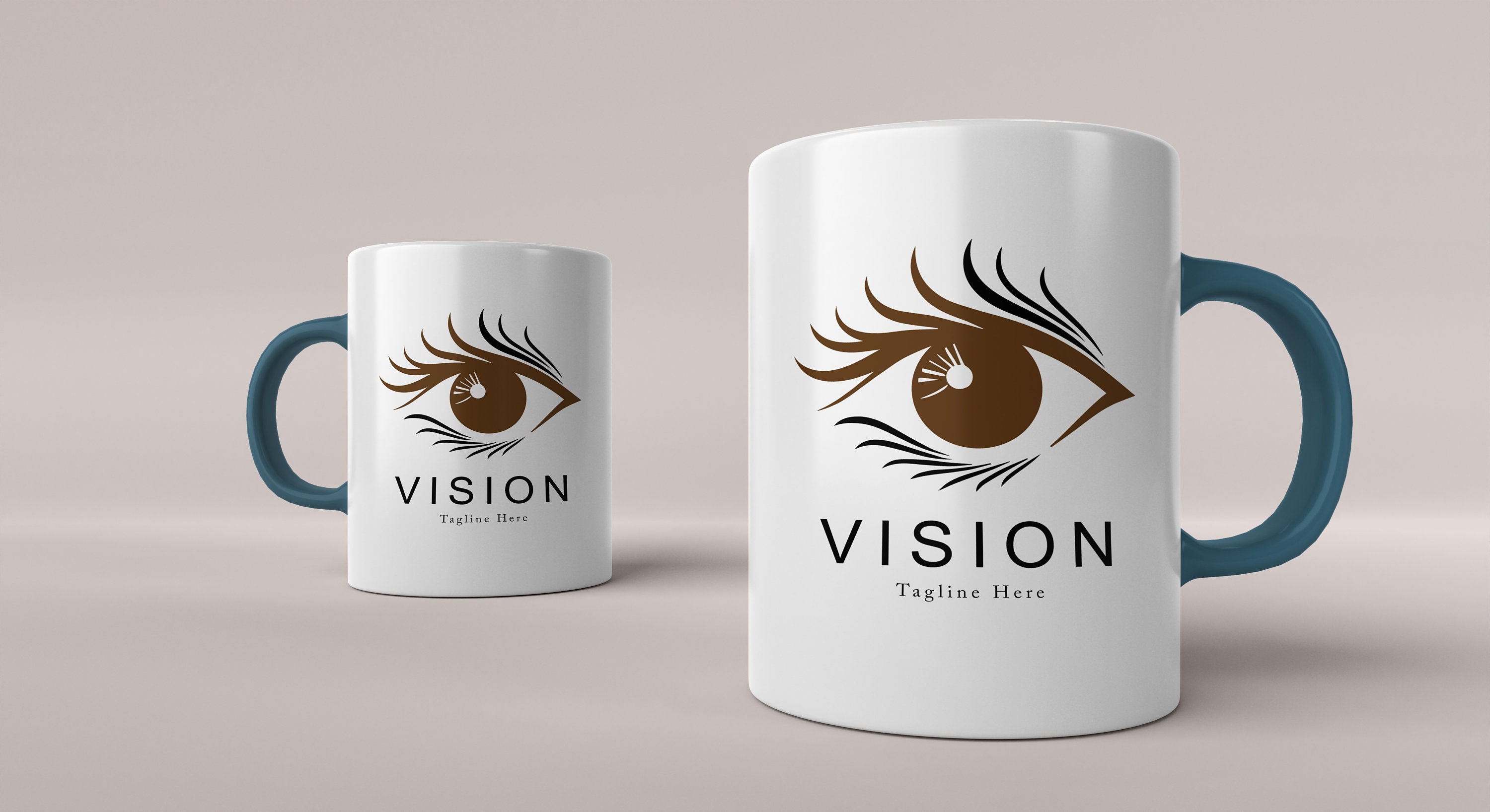 Custom Optometry Logo Design: Editable Eye Care Clinic Branding (AI ...