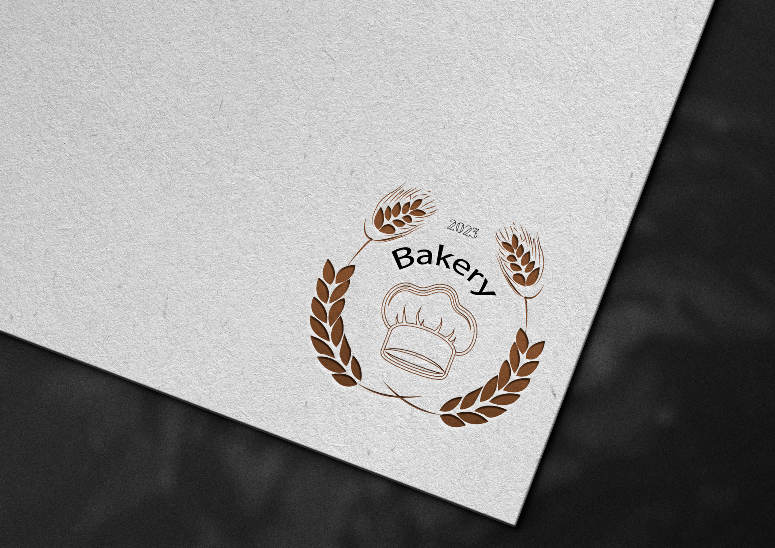 Elegant Bakery Logo / Bakery Business / Brown Baking Logo / Restaurant ...