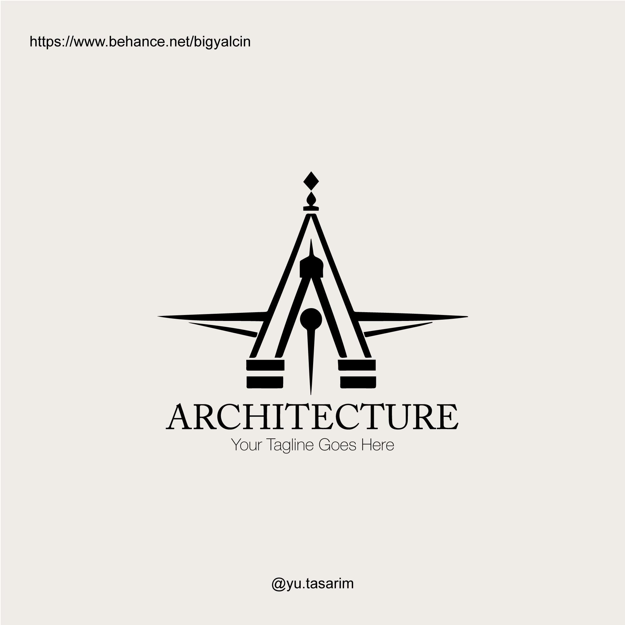 Modern Architecture Logo / Interior & Exterior Design Logo ...