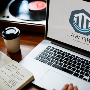 Custom Law Firm Logo Design: Professional Attorney Branding (AI, PDF ...