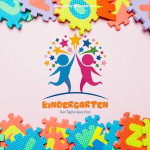 Logo Design for Kindergarten and Preschool - Cute and Professional ...