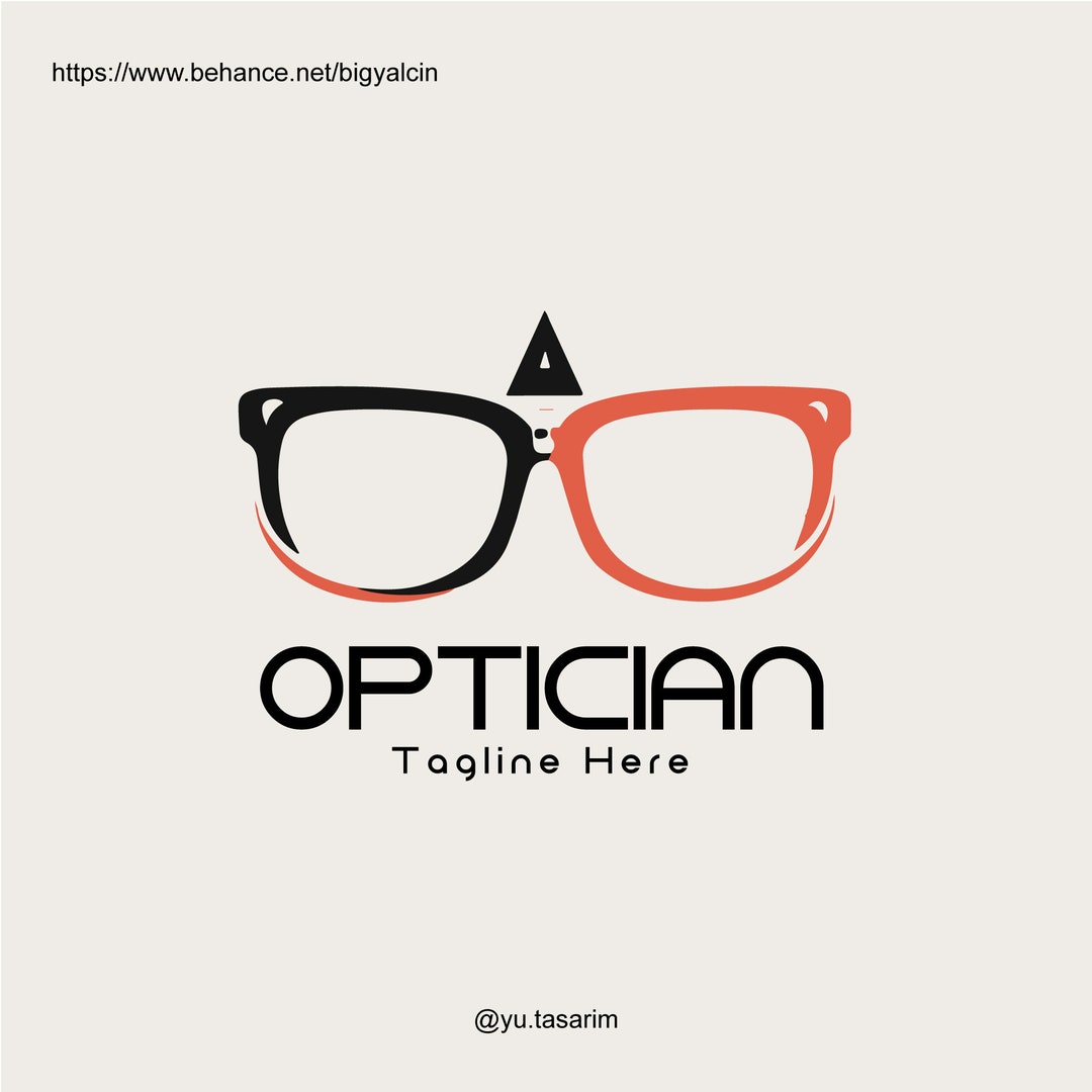 Eyeglasses Logo Design / Diy Oculist Logo / Medical Eye Logo ...