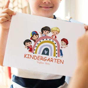 Diy Kindergarten Logo Design / Preschool Logo / Kids Logo Template ...