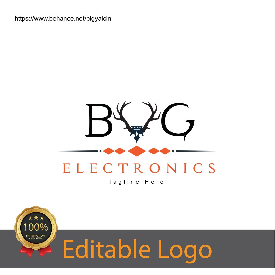 Modern Tech & Electronics Logo – Customizable Branding for Innovative ...