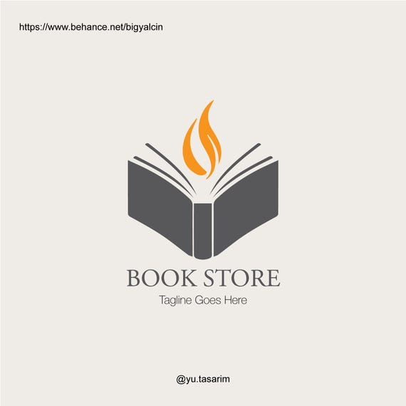 Buchladen Logo Design
