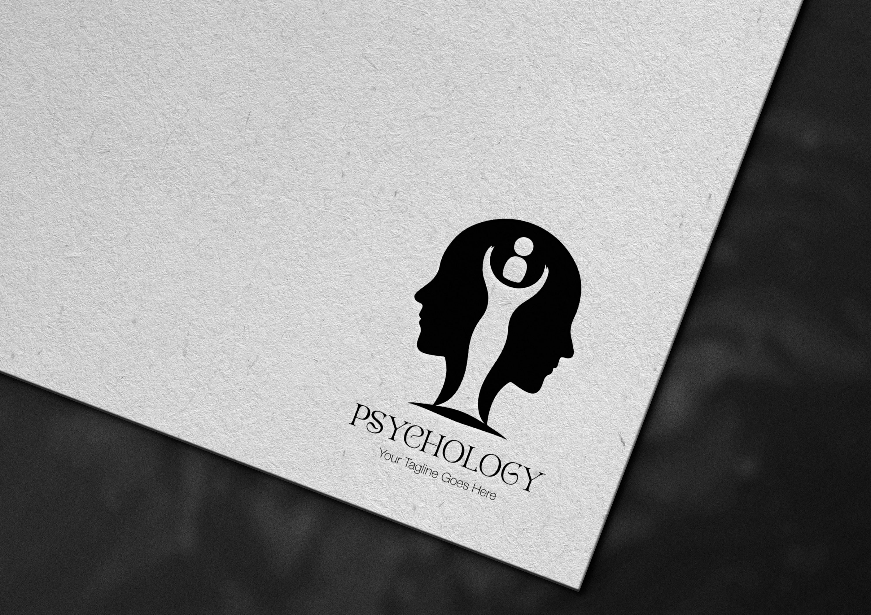 Minimalist Psychology Logo Template Instant Download for Counselors ...