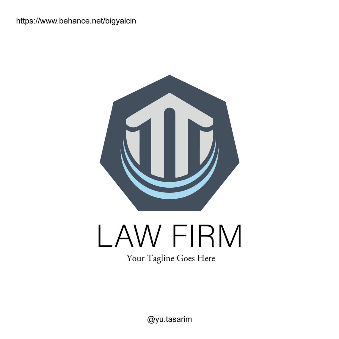 Custom Law Firm Logo Design: Professional Attorney Branding (AI, PDF ...