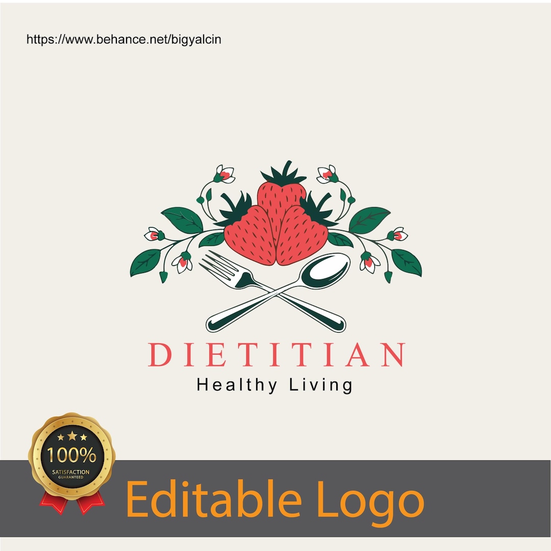 Custom Dietitian Logo Design – Perfect for Nutritionists & Health ...
