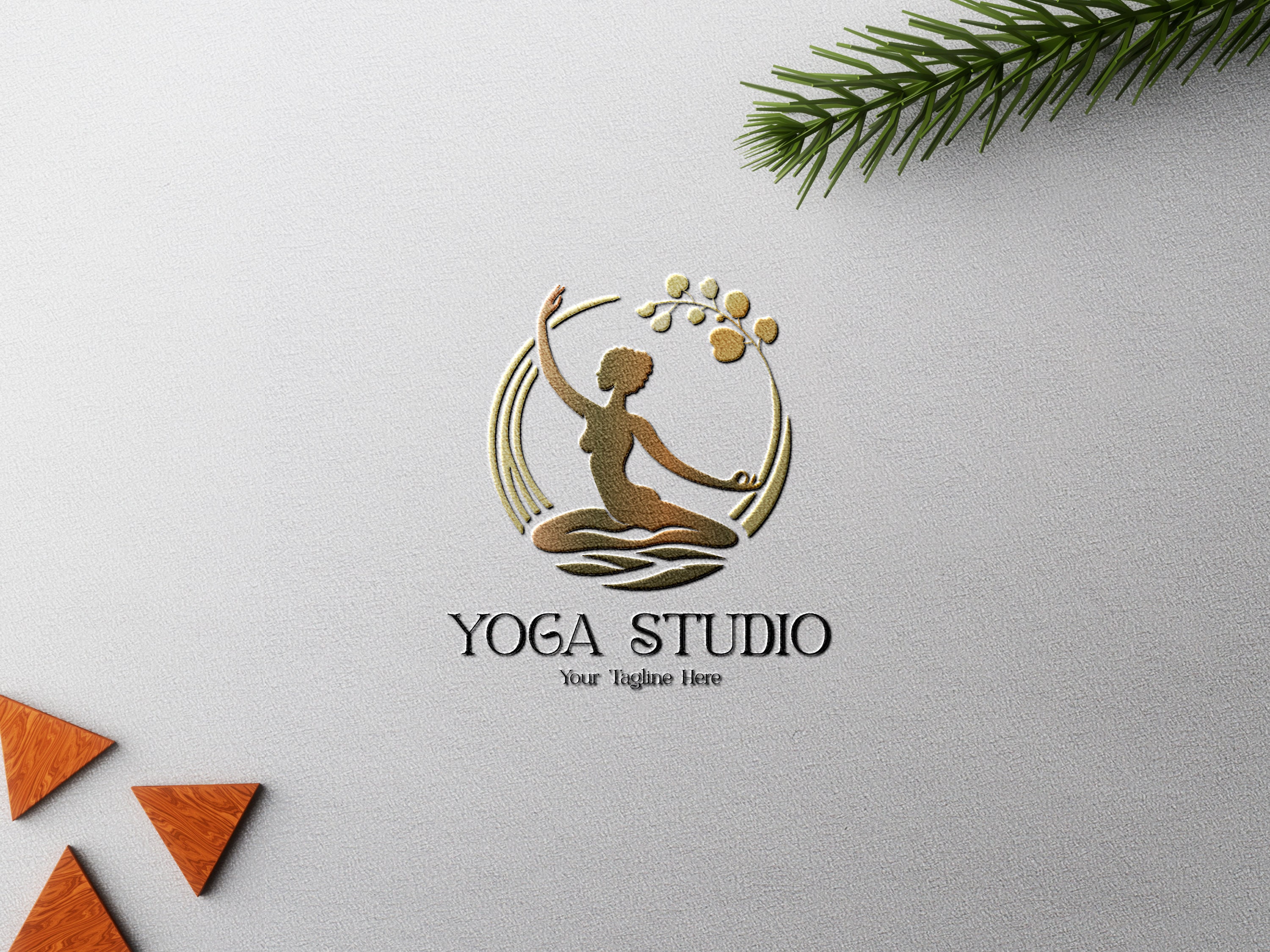 DIY Yoga Logo / Meditation Logo Design / Therapy Logo Template - Etsy