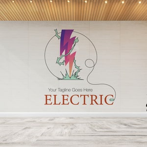 Electrician Logo Design Service - Custom Business Branding / Custom ...