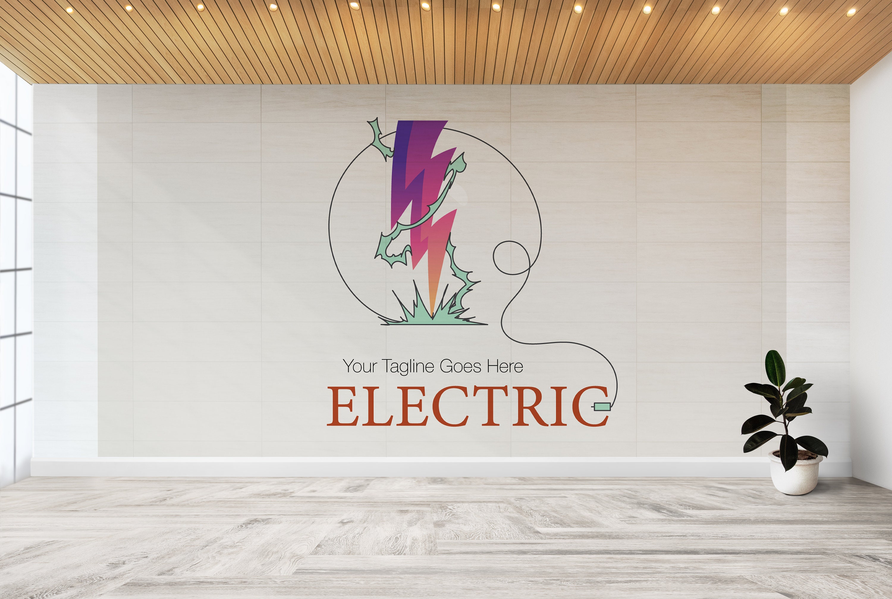 Electrician Logo Design Service - Custom Business Branding / Custom ...
