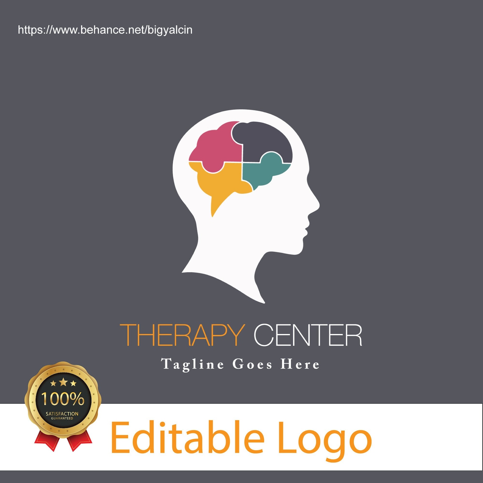 Professional Psychologist Logo Badge Modern Psychology Logo Design for ...