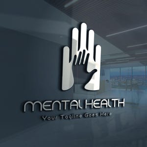 Autism Spectrum Psychology Logo - Instant Download for Mental Health ...