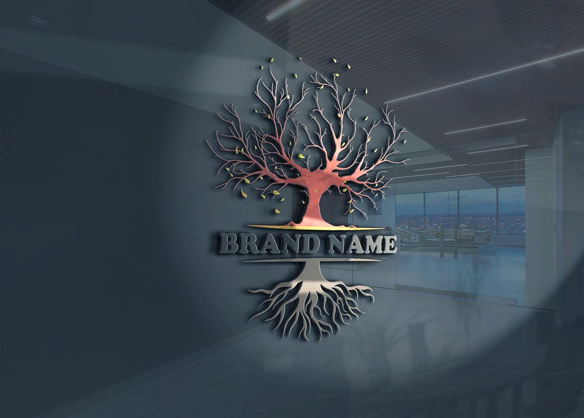 Tree of Life Logo / Psychology Logo / Stylish Wellness Logo / Family ...