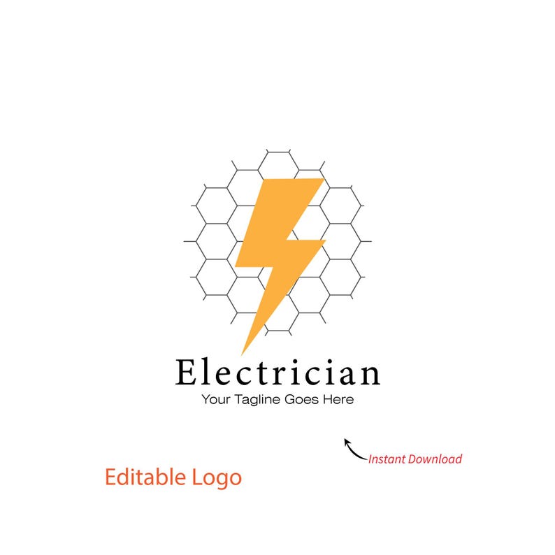 Electrical Logo Design for Electricians – Clean, Professional ...