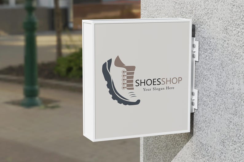 Minimalist Shoe Logo Design / Modern Shoe Store Logo – Custom Footwear ...