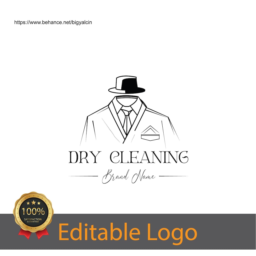 Dry Cleaning Logo / Clothes Washing Logo / Dry Cleaner Logo Design ...