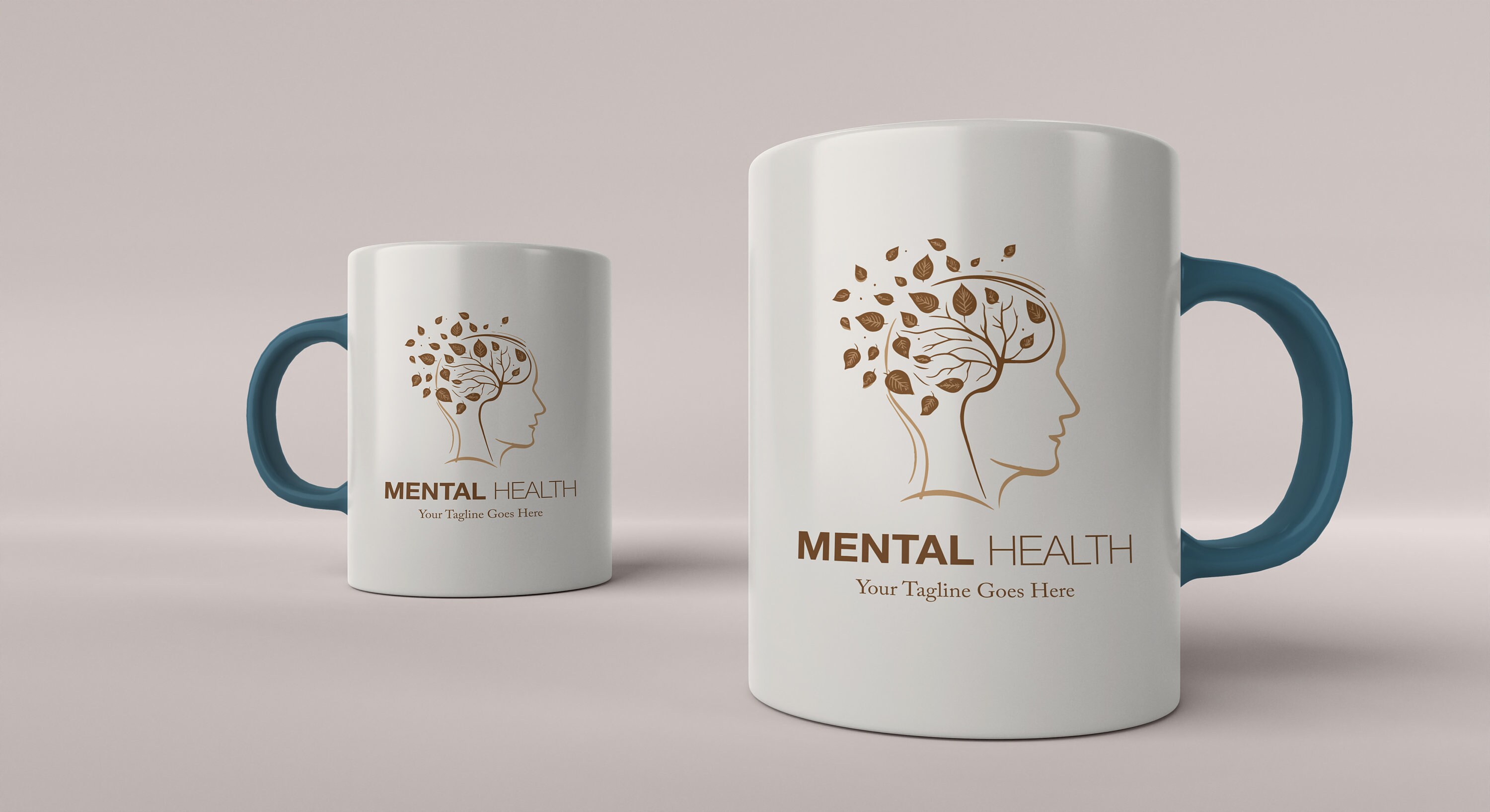 Chic Psychologist Logo Design - Modern Psychology Badge / Spread ...