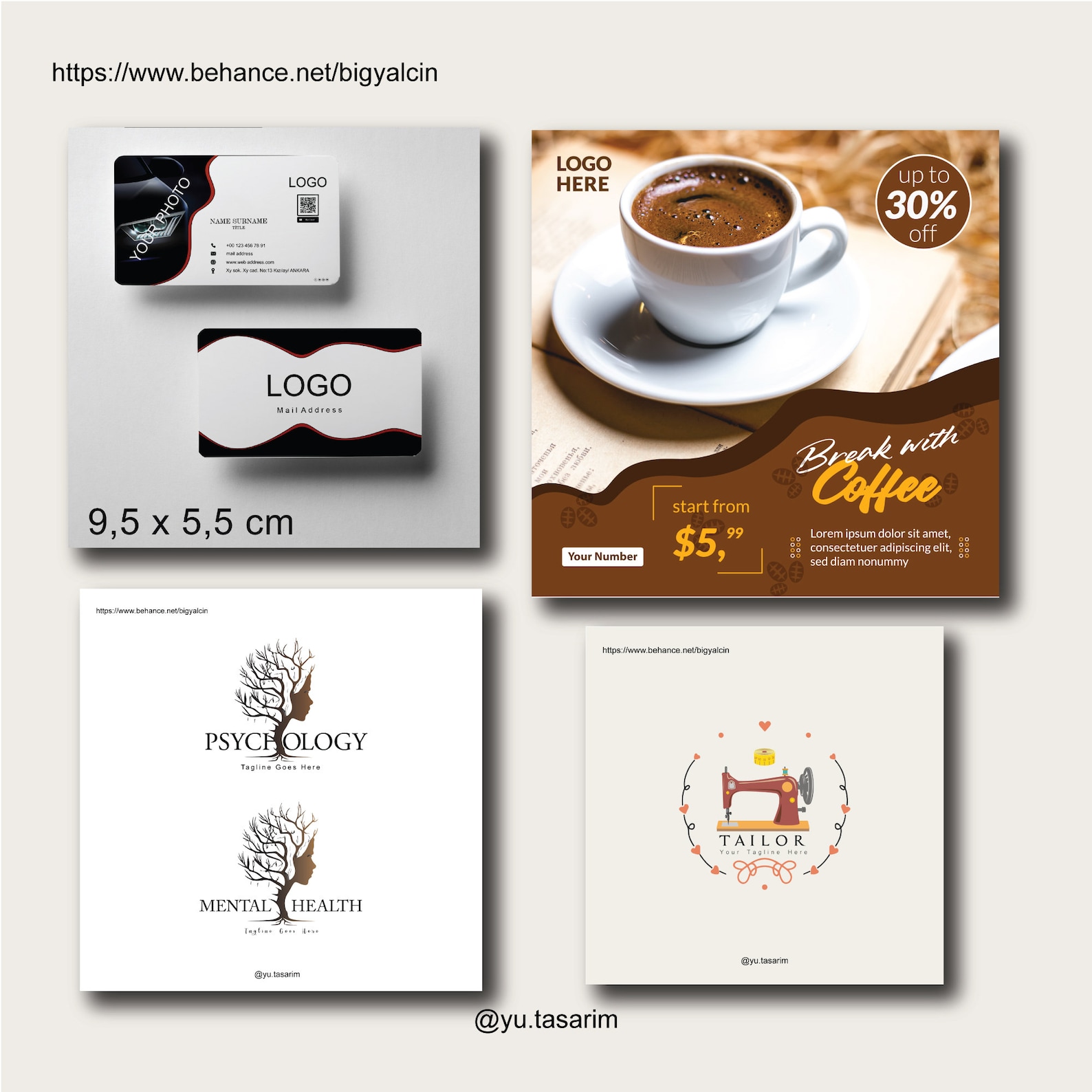 Complete Custom Branding Package for Businesses / Personalized Branding ...