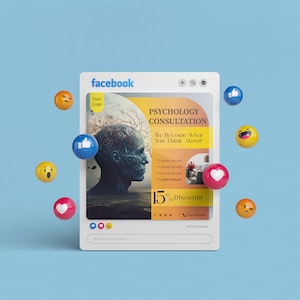 Counseling Psychology Therapy Flyer / Editable Therapy Social Media ...