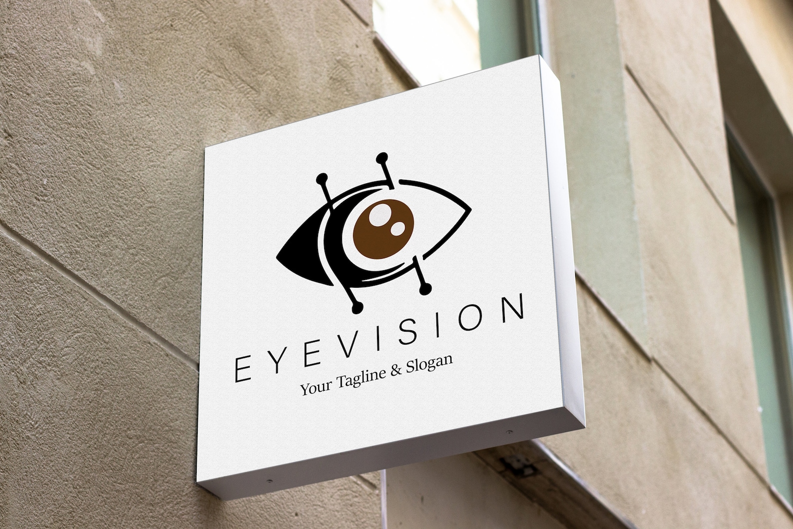 Optometry Logo Design / Editable Optician Logo / Optometrist Logo ...