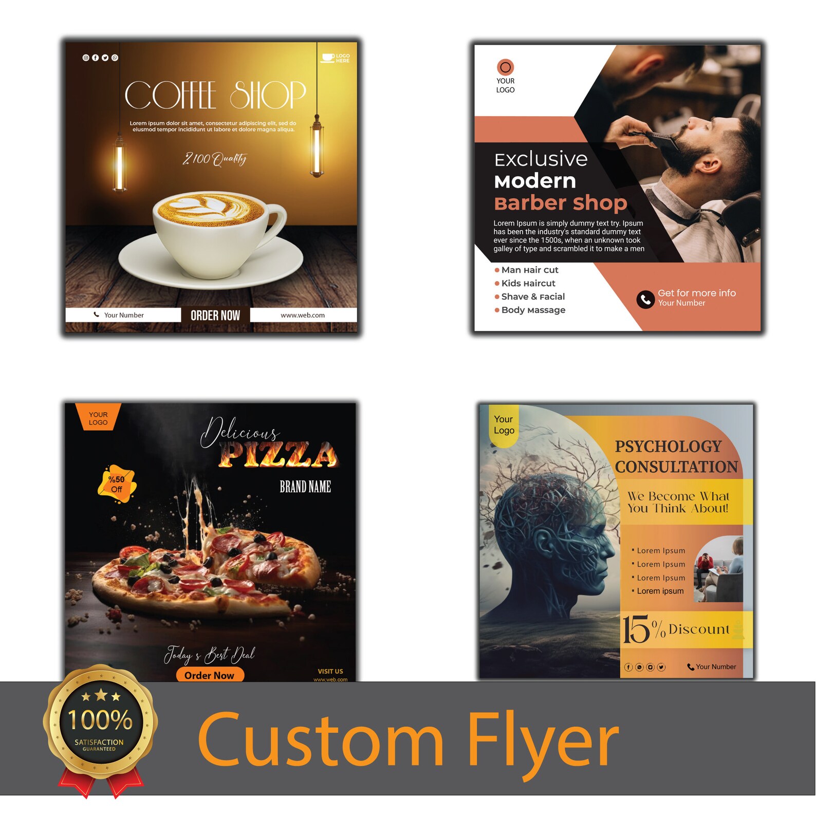 Custom Flyer Design Expert - Tailored Services for Your Brand Promotion ...