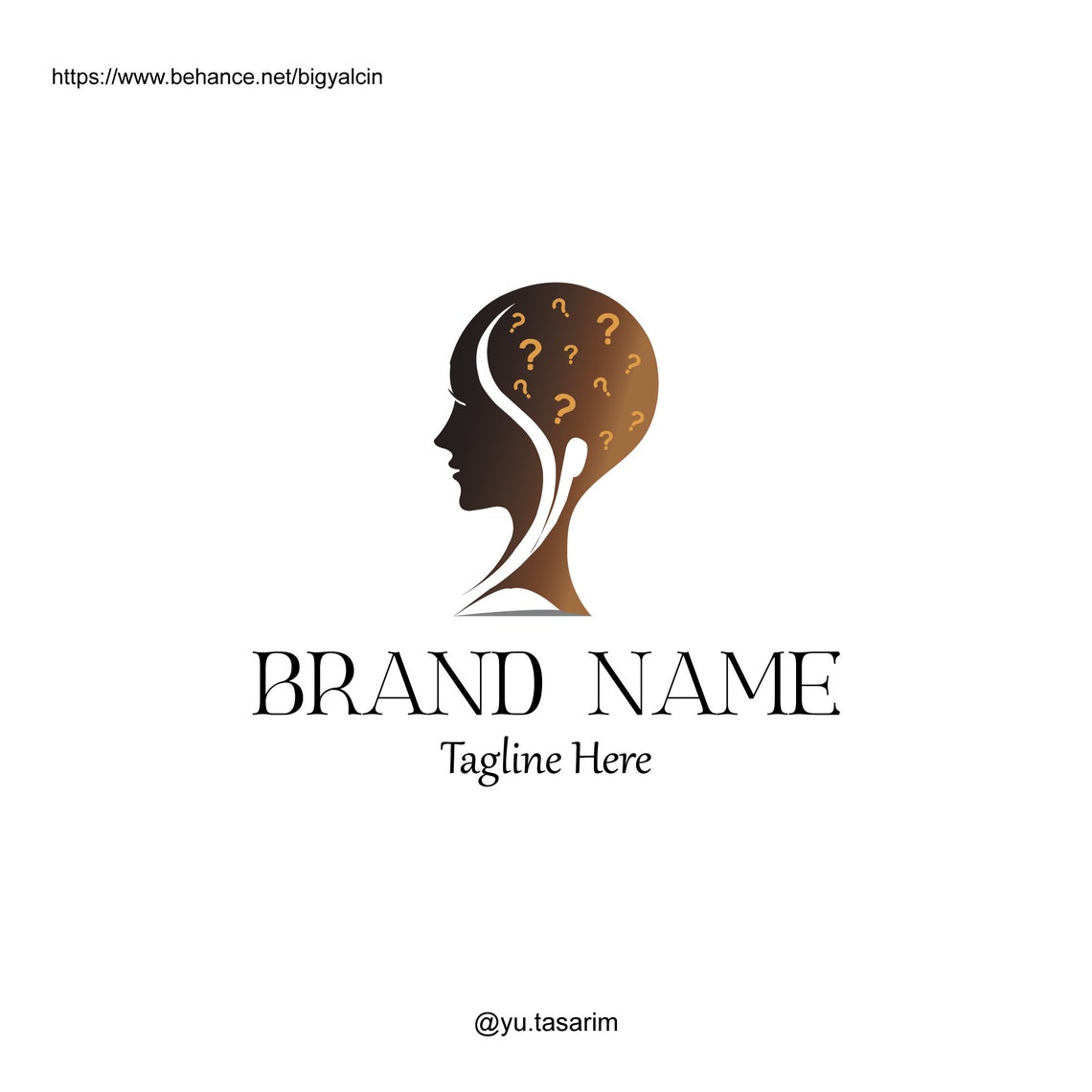 Psychologist Logo Design / Mental Health Logo / Editable Life Coach ...