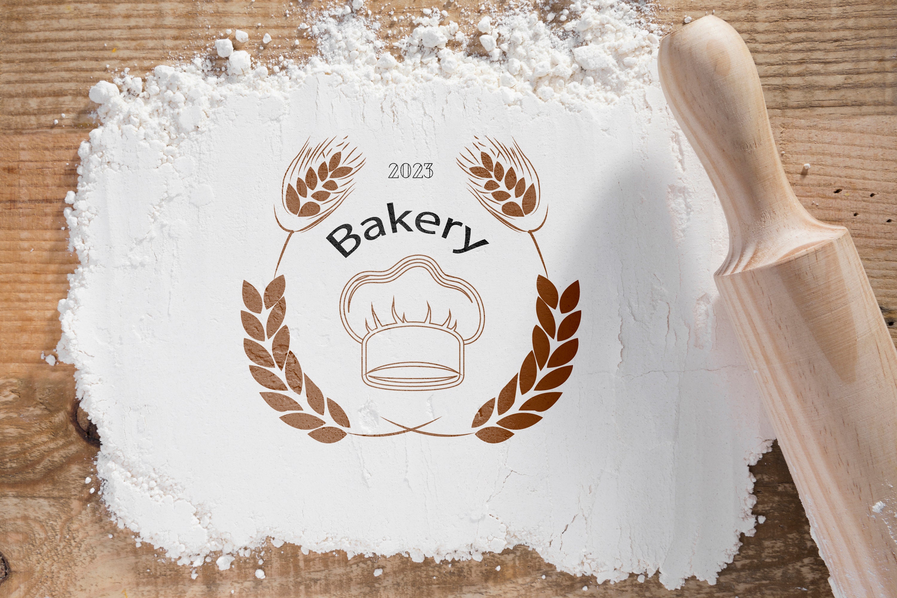 Elegant Bakery Logo / Bakery Business / Brown Baking Logo / Restaurant ...