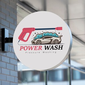 Modern Car Wash Logo Design: Auto Detailing Branding (AI, JPG, PDF ...