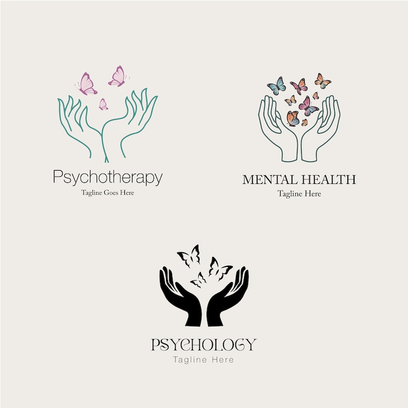 Mindful Designs - Psychology Logo Bundle for Therapists and Counselors ...