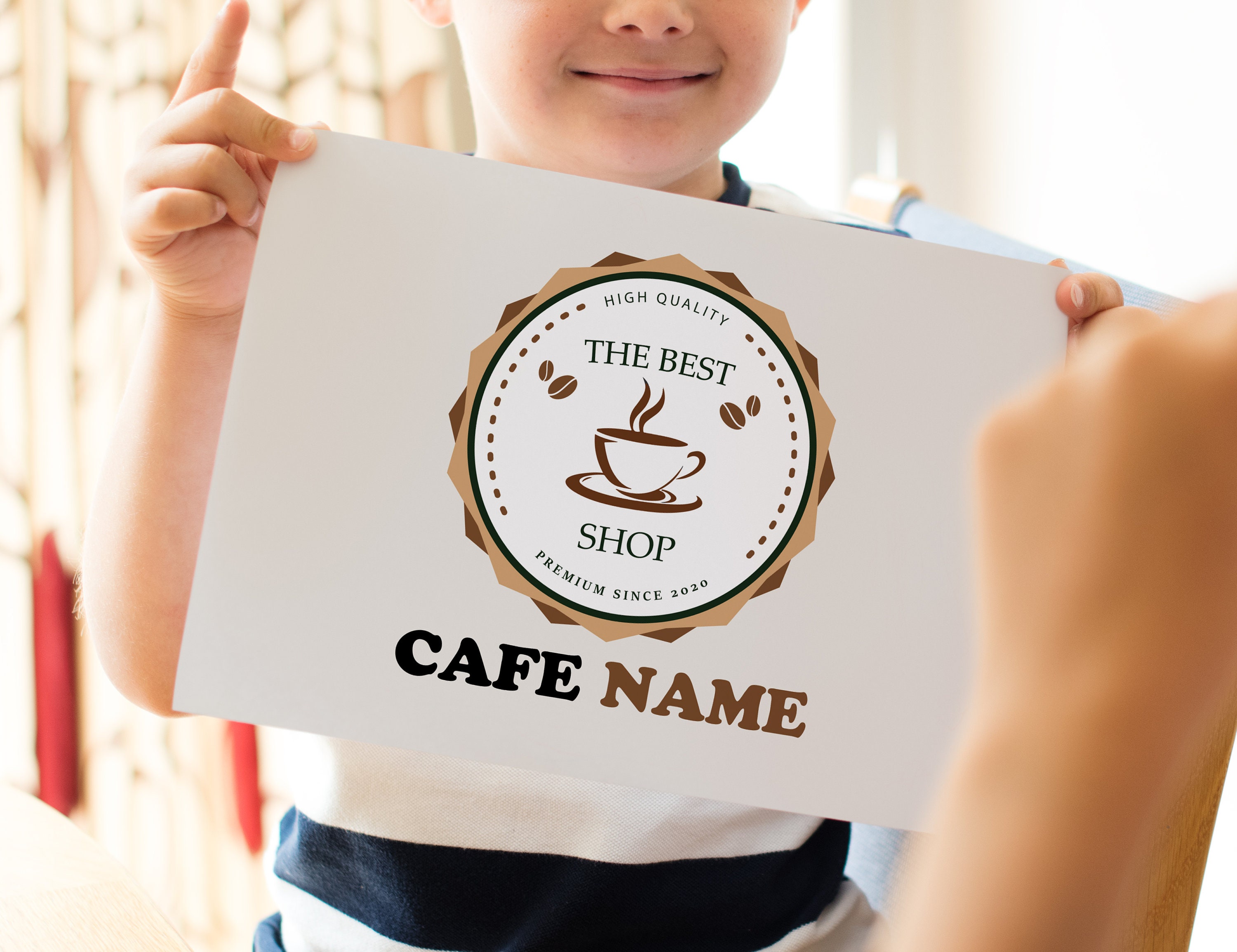 Professional Cafe Shop Logo Design - Delightful Branding for Coffee ...