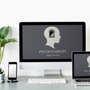 Custom Psychologist Logo Design - Personalized Therapy Branding ...