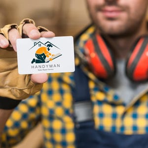 Home Repair Logo / Custom Renovation & Handyman Service (editable Files ...