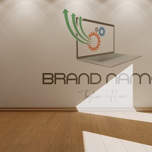 Professional Computer Service Logo Design - Custom Tech Branding ...