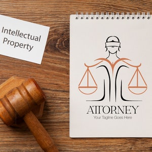 Professional Law Logo Services - Stylish Attorney Branding / Custom Law ...