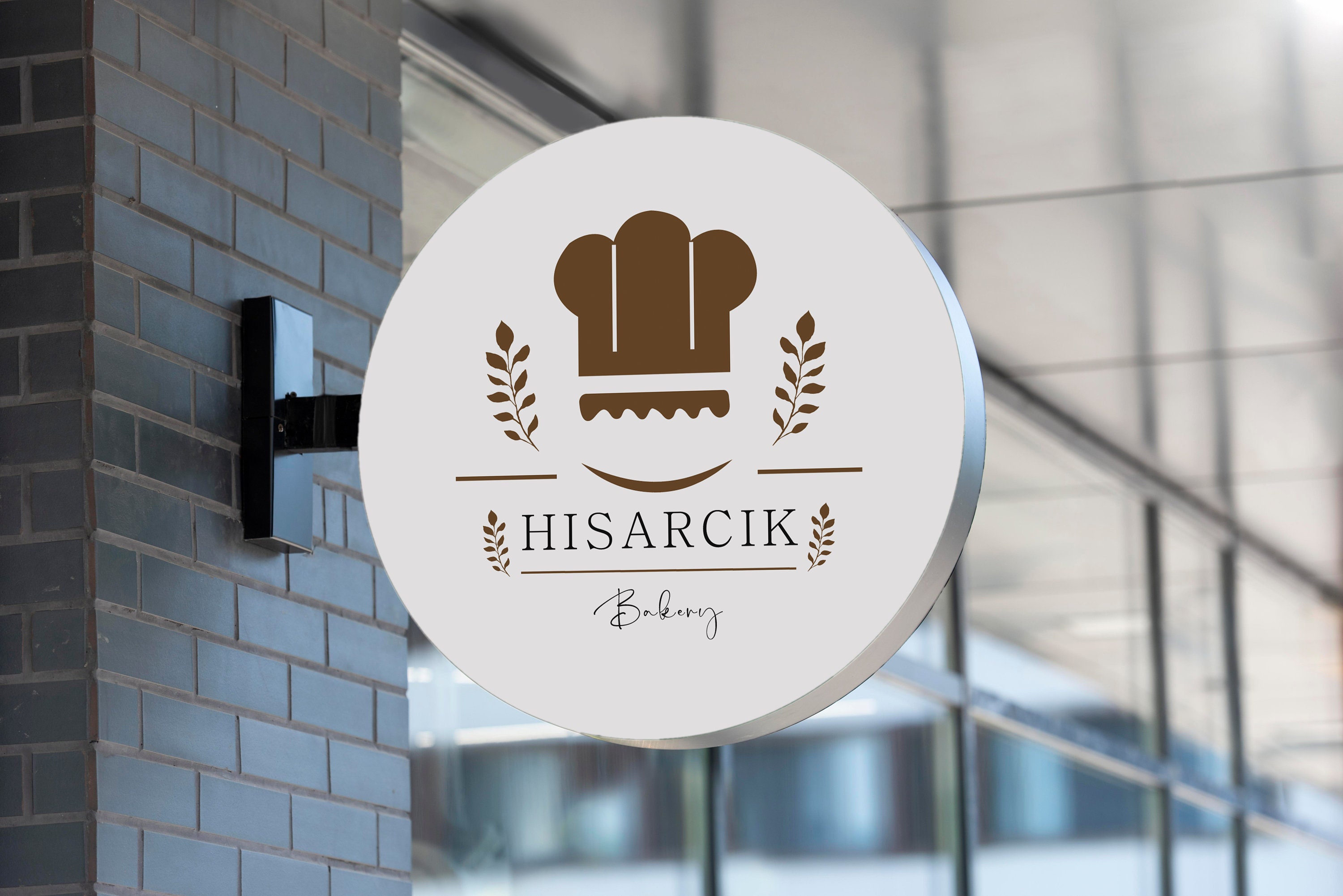 Custom Bakery Logo Design Handcrafted and Unique / Professional Bakery ...