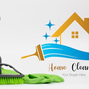 Modern Cleaning Service Logo Kit - Perfect for Your Cleaning Business ...