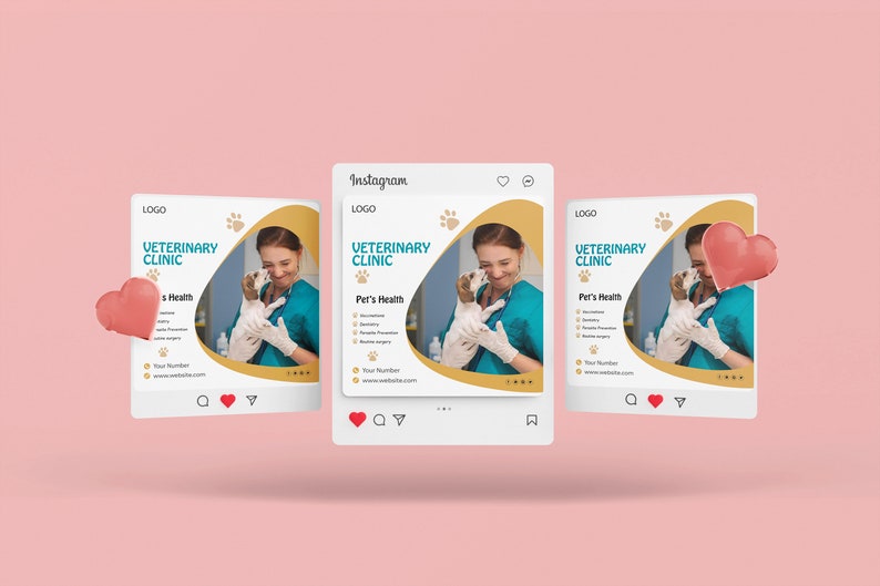 Veterinary Flyer / Pet Care Flyer Design / Animal Care Social Media ...