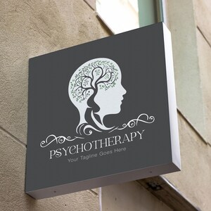 Modern Psychotherapist Logo for Therapists / Therapy Logo Creation ...