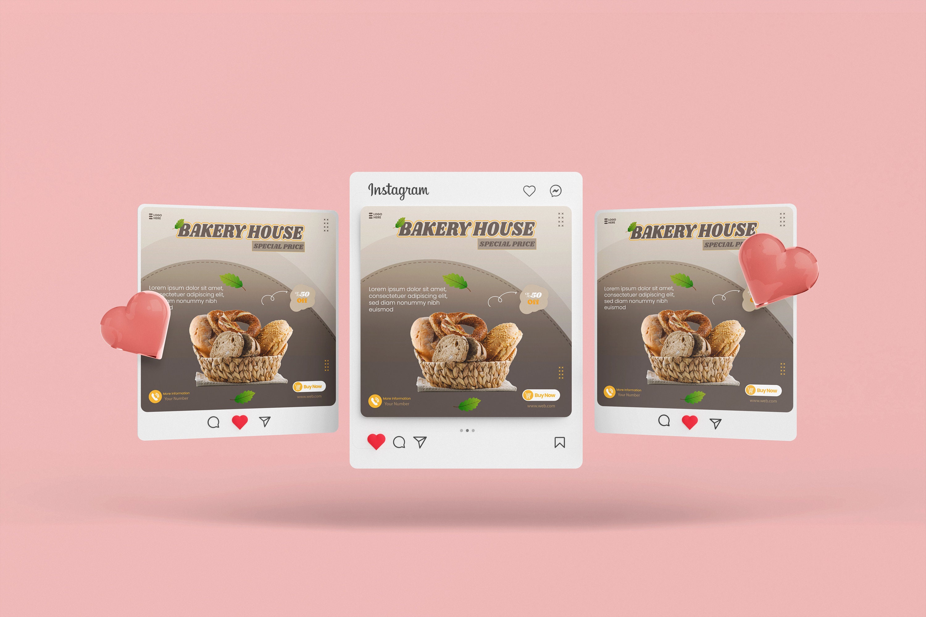 Bakery Flyer Template - Perfect for Advertising Your Bakery Business ...