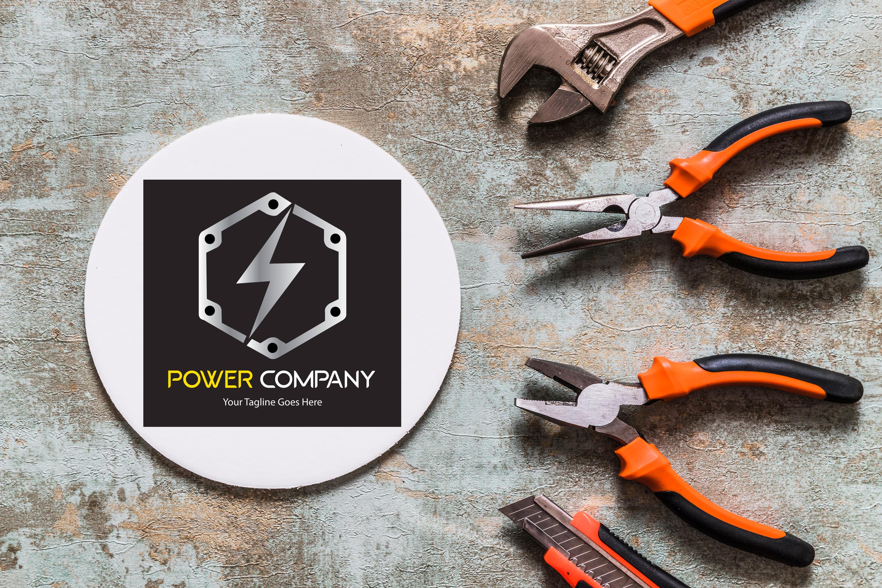 Custom Electrical Company Logo - Perfect for Technicians & Contractors ...