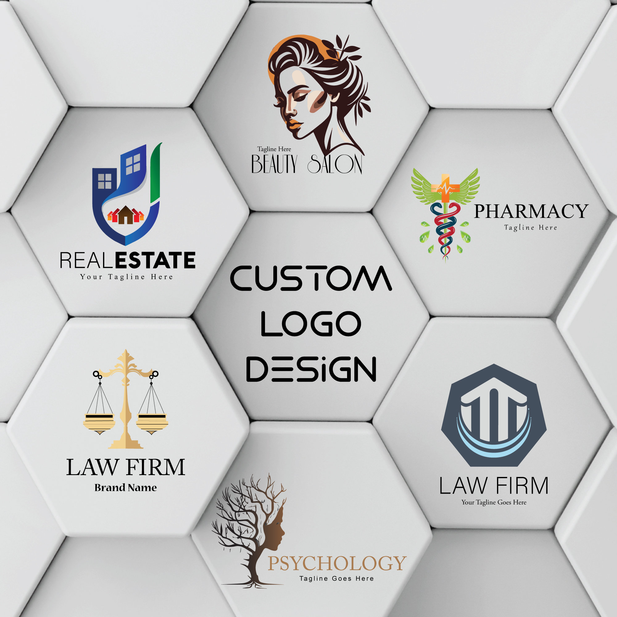 Logo Design Custom / Logo Designer / Custom Logo Maker / Photography ...