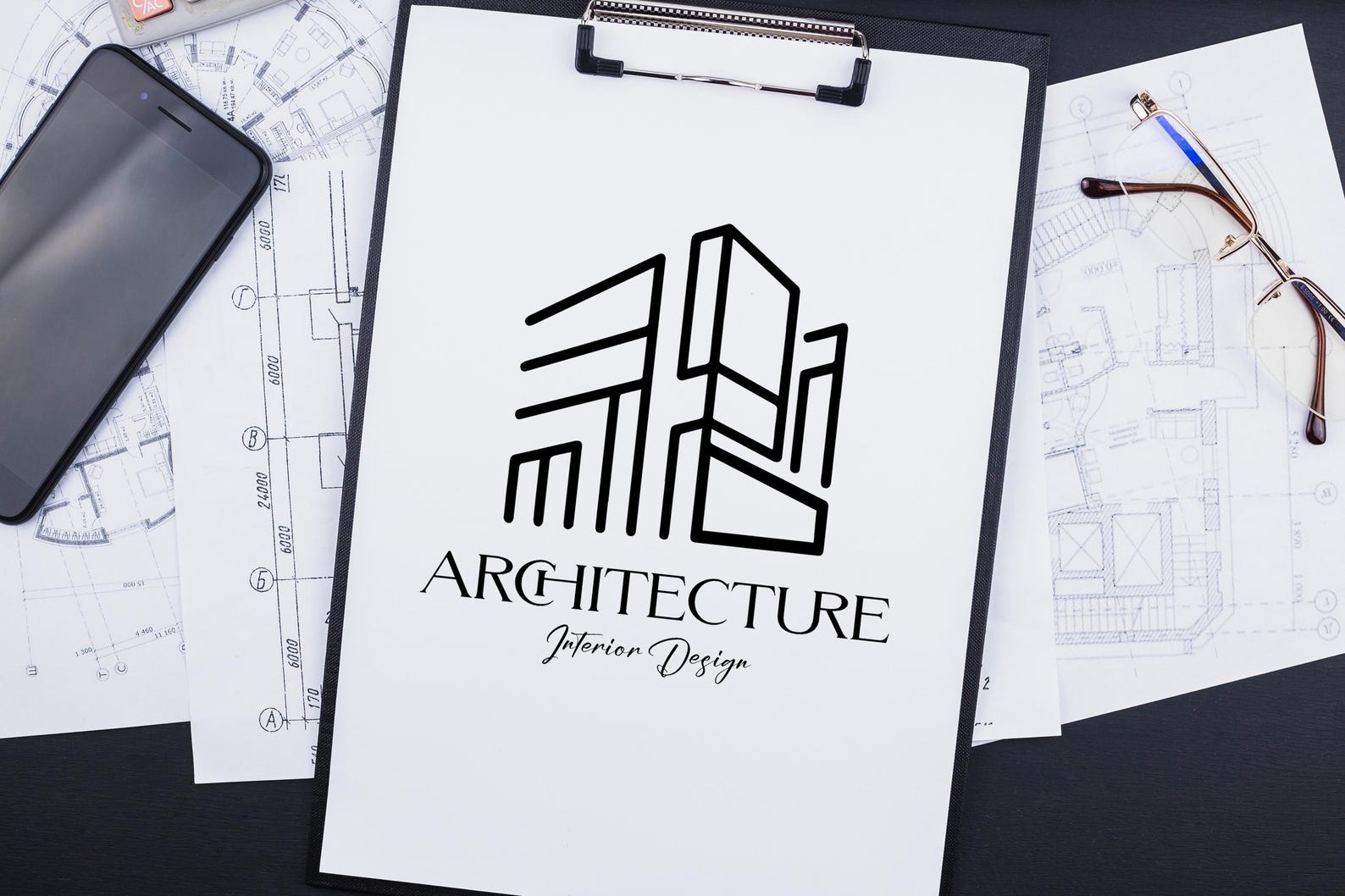 Custom Architecture Logo - Tailored Identity for Design Studios & Firms ...
