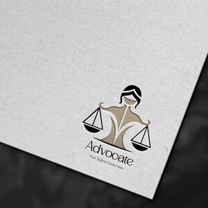 Modern Lawyer Logo Design - for Law Offices / Law Firm Logo Design ...